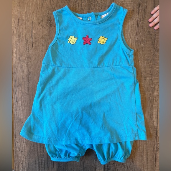 Small Steps | One Pieces | Vintage 9s 2000s Y2k Baby Girl Romper Blue ...